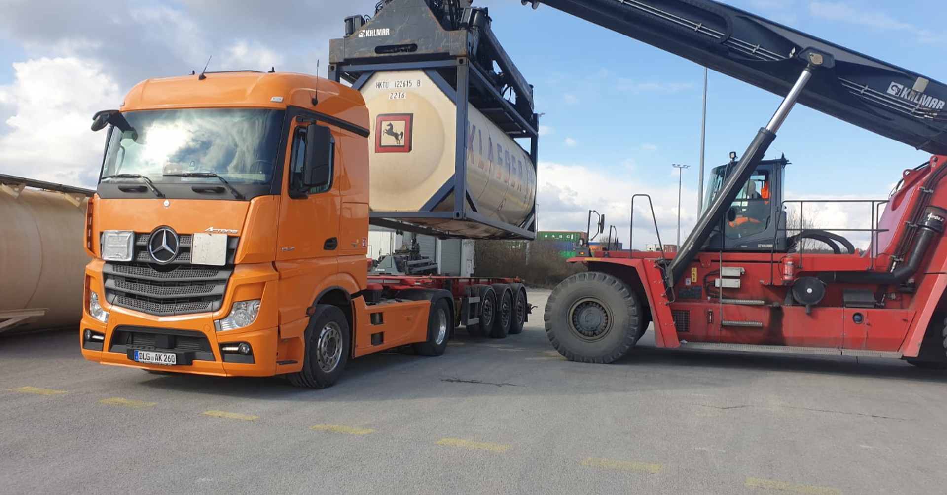 Container-Transporte im Nahverkehr - Alois Killisperger